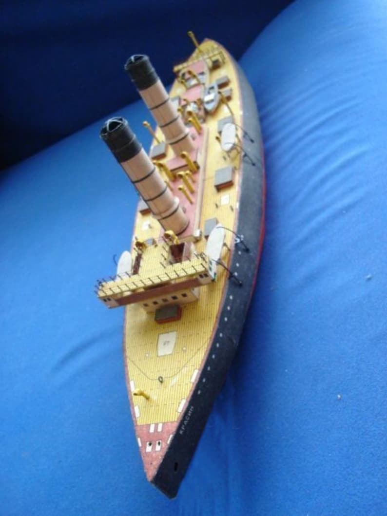 Papercraft Kit Ice Breaker Ship 3d Paper Model Crafting Kit PDF Plans ...