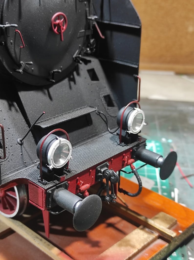 Papercraft Kit Locomotive 3d Paper Model Crafting Kit PDF Plans to ...