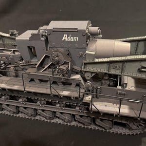 Papercraft Kit Armoured Railroad Freight Car 3d Paper Model Crafting ...
