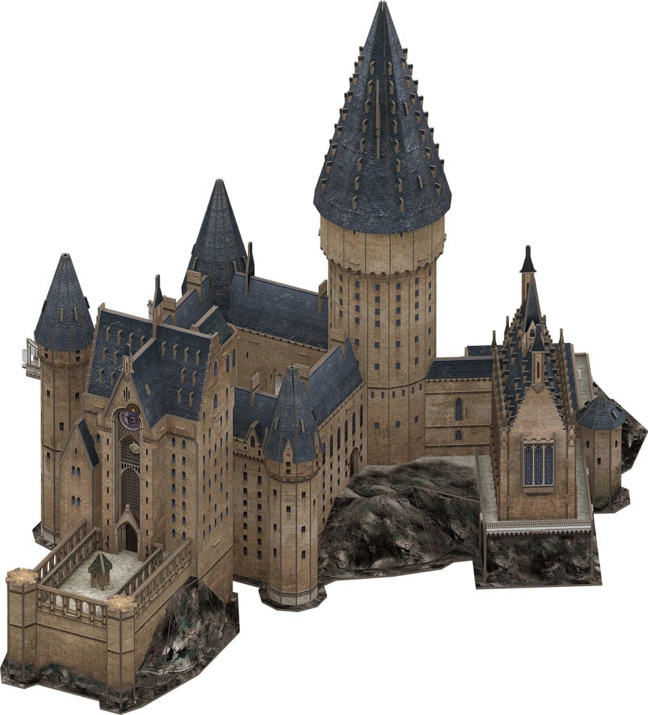 Papercraft Kit Hogwarts Castle HP 3d Paper Model Crafting Kit PDF Plans ...