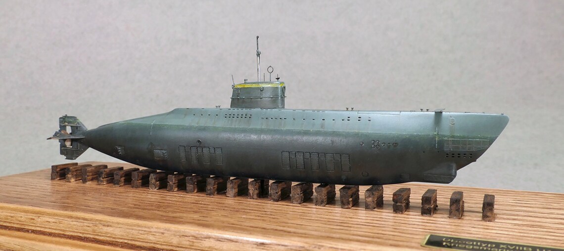 Papercraft Kit VII-B U-boat Submarine 3d Paper Model Crafting Kit PDF ...