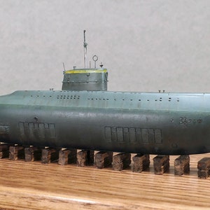 Papercraft Kit VII-B U-boat Submarine 3d Paper Model Crafting Kit PDF ...