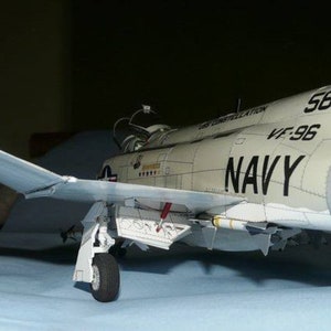 Papercraft Kit F-4 Phantom Plane 3d Paper Model Crafting Kit PDF Plans ...