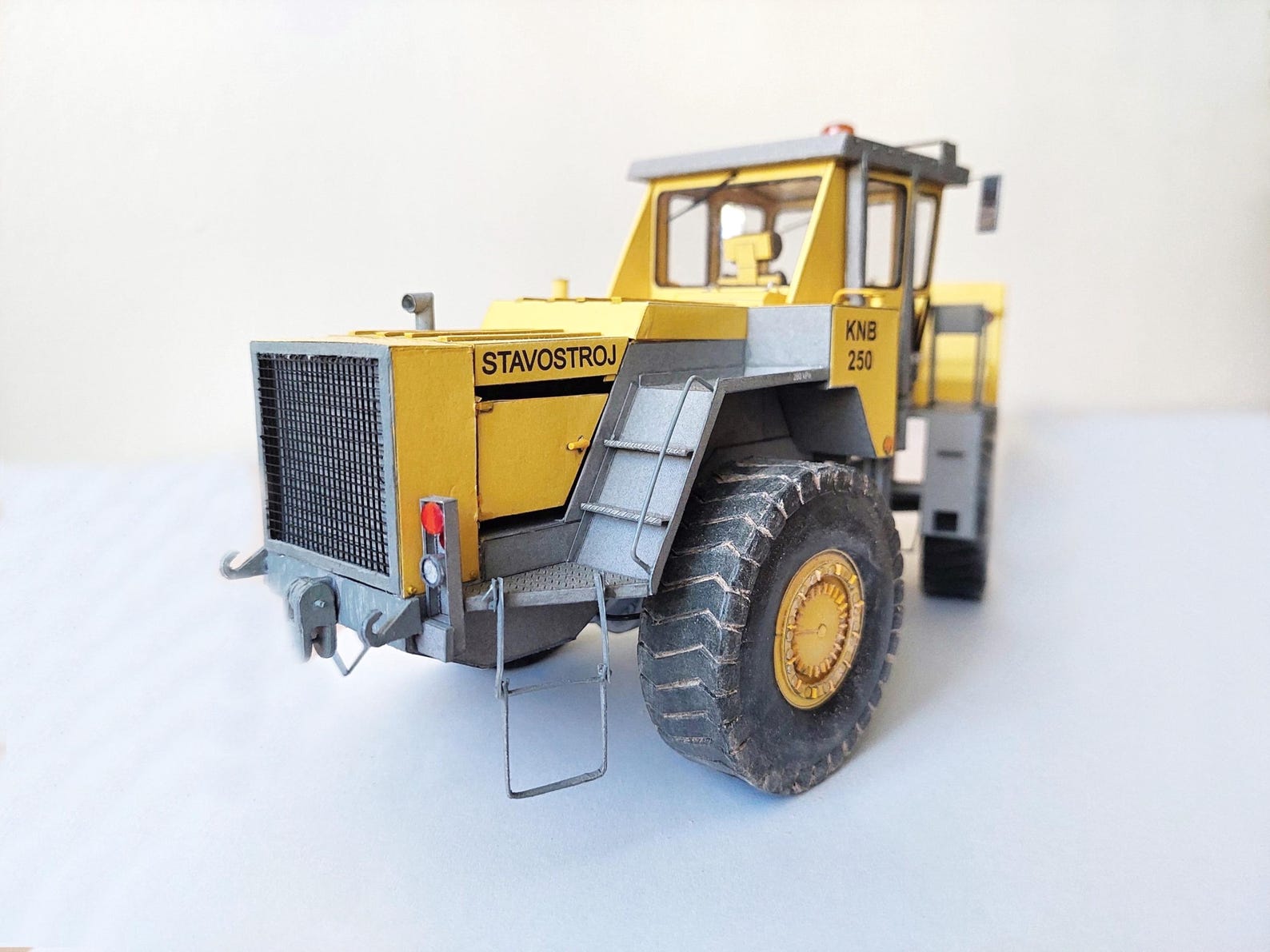 Papercraft Kit Bulldozer 3d Paper Model Crafting Kit PDF Plans to Print ...