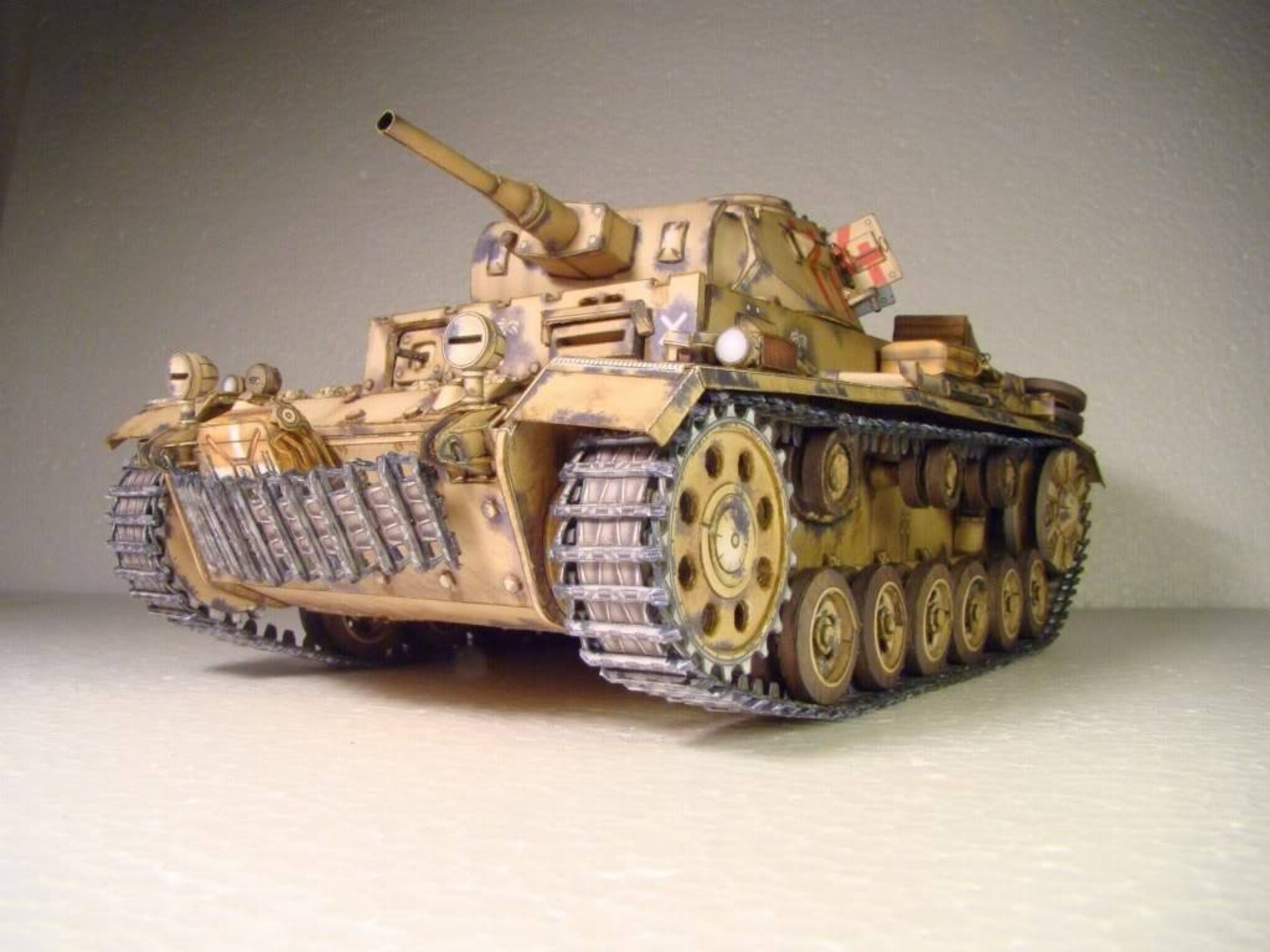 Papercraft Kit Panzer III Tank 3d Paper Model Crafting Kit PDF Plans to ...