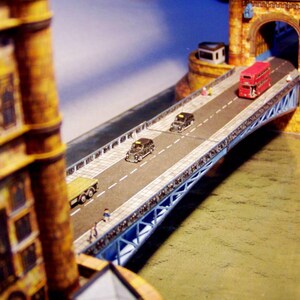 Papercraft Kit Tower Bridge London 3d Paper Model Crafting Kit PDF ...