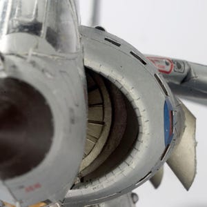 Papercraft Kit Harrier Jet 3d Paper Model Crafting Kit PDF Plans DIY ...