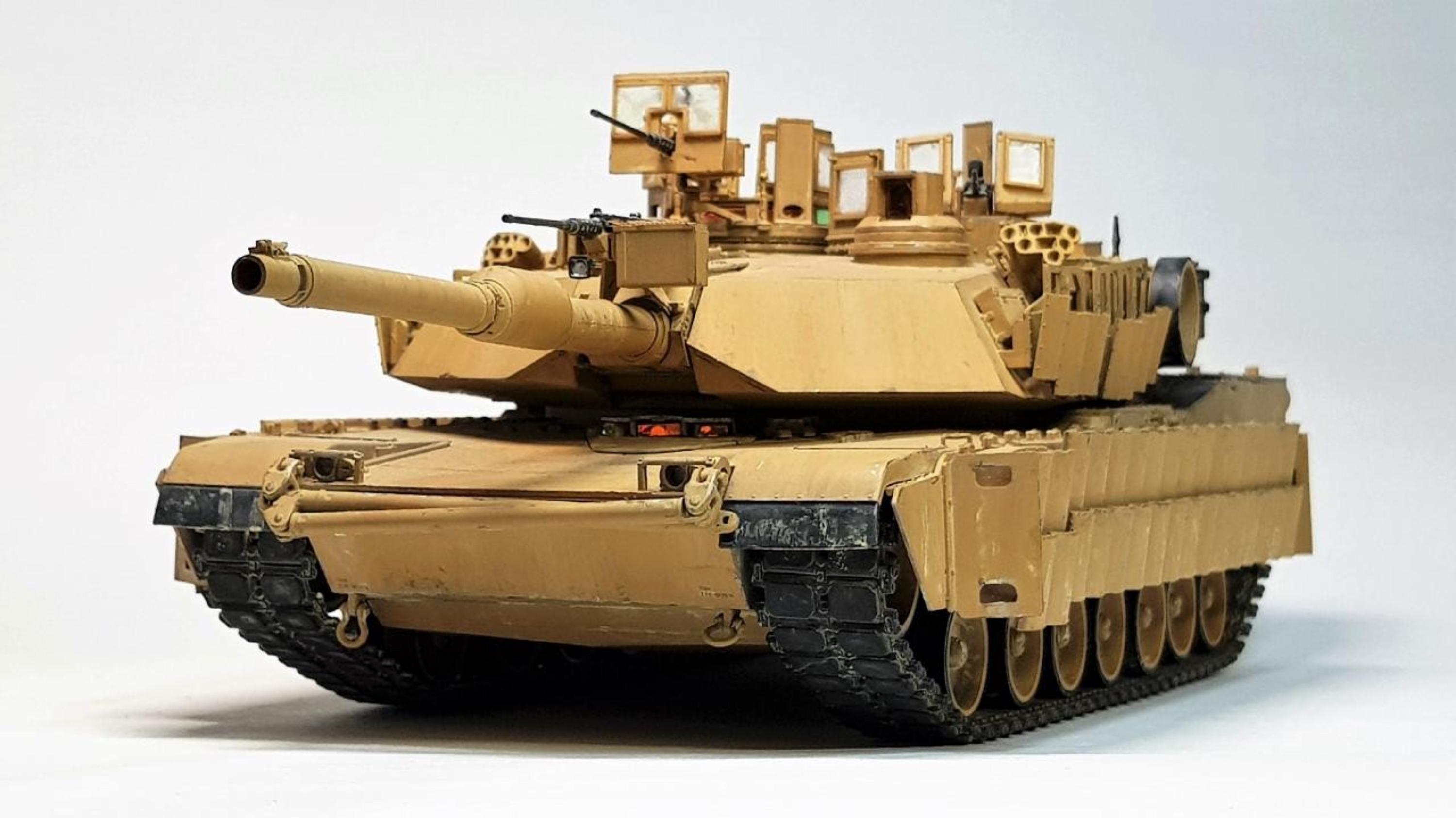 Kit PaperCraft M1A1 Abrams tank kit de elaboración de modelos de papel ...