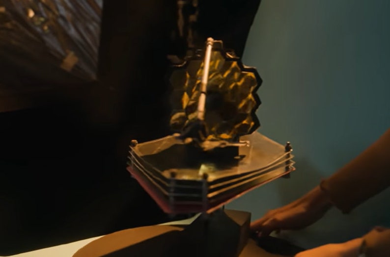 Papercraft Kit James Webb Space Telescope 3d Paper Model Crafting Kit ...