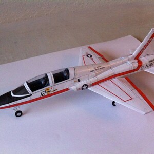 Papercraft Kit T-38 Talon Airplane 3d Paper Model Crafting Kit PDF ...