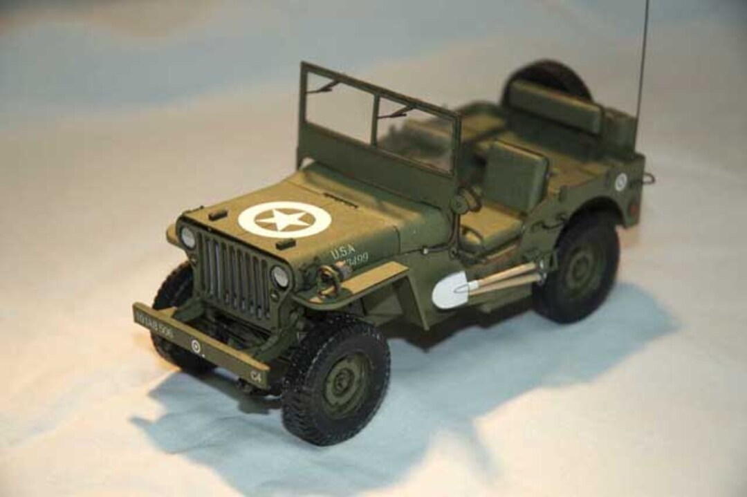 Papercraft Kit Willis Jeep Car 3d Paper Model Crafting Kit PDF Plans to ...