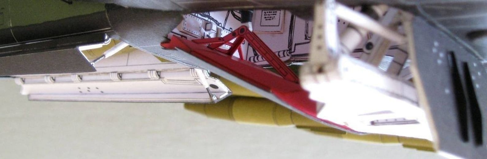 Papercraft Kit F-111 Aardvark Airplane 3d Paper Model Crafting Kit PDF ...