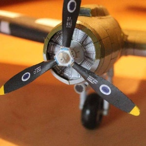 Papercraft Kit Douglas C-47 Skytrain Airplane 3d Paper Model Crafting ...