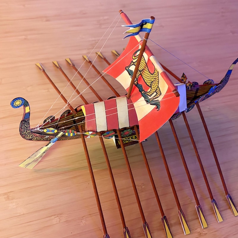 Viking Ship Model Kits - Etsy