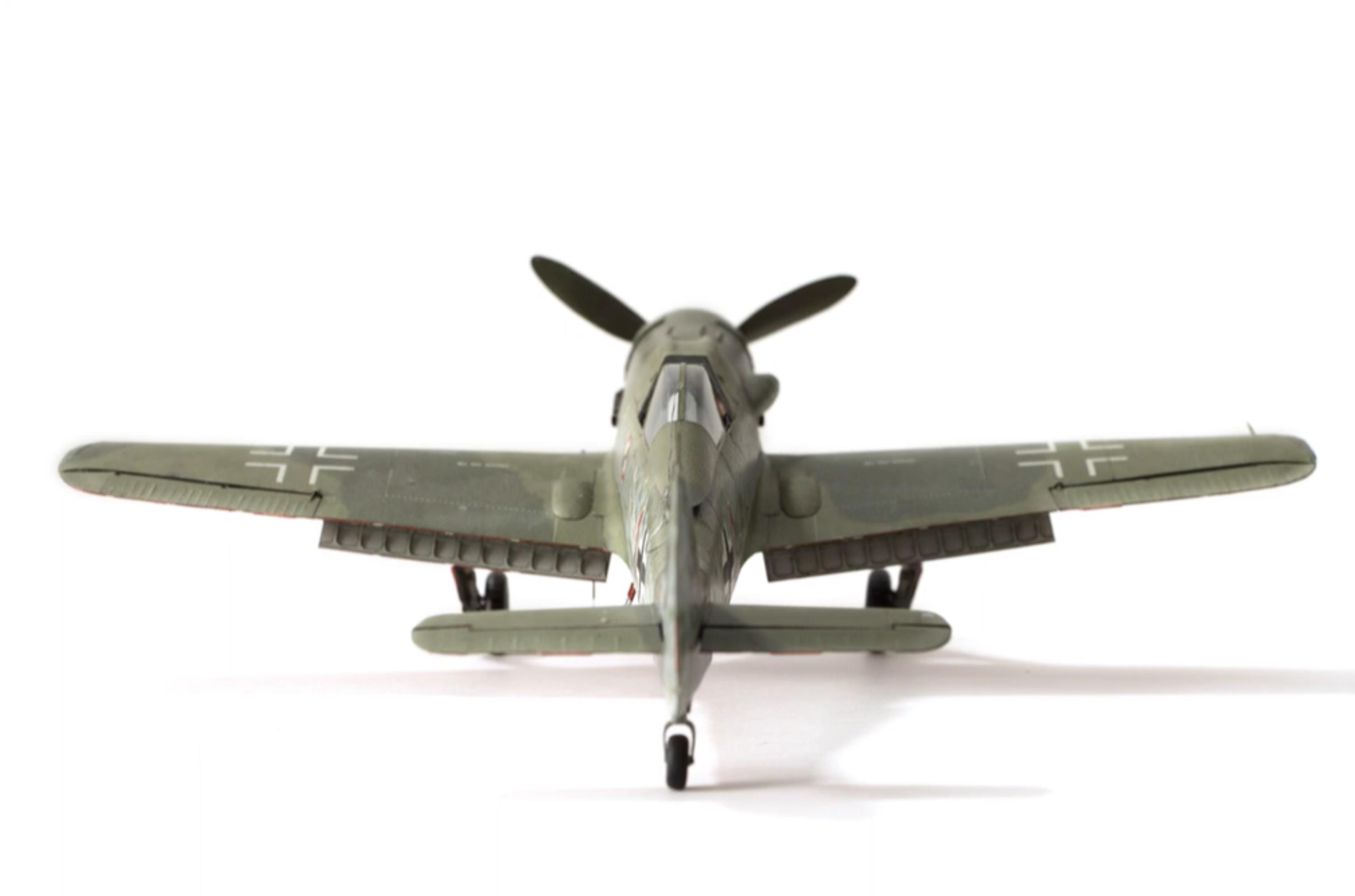 Papercraft Kit Focke-wulf Fw190 Detailed Airplane 3d Paper Model ...
