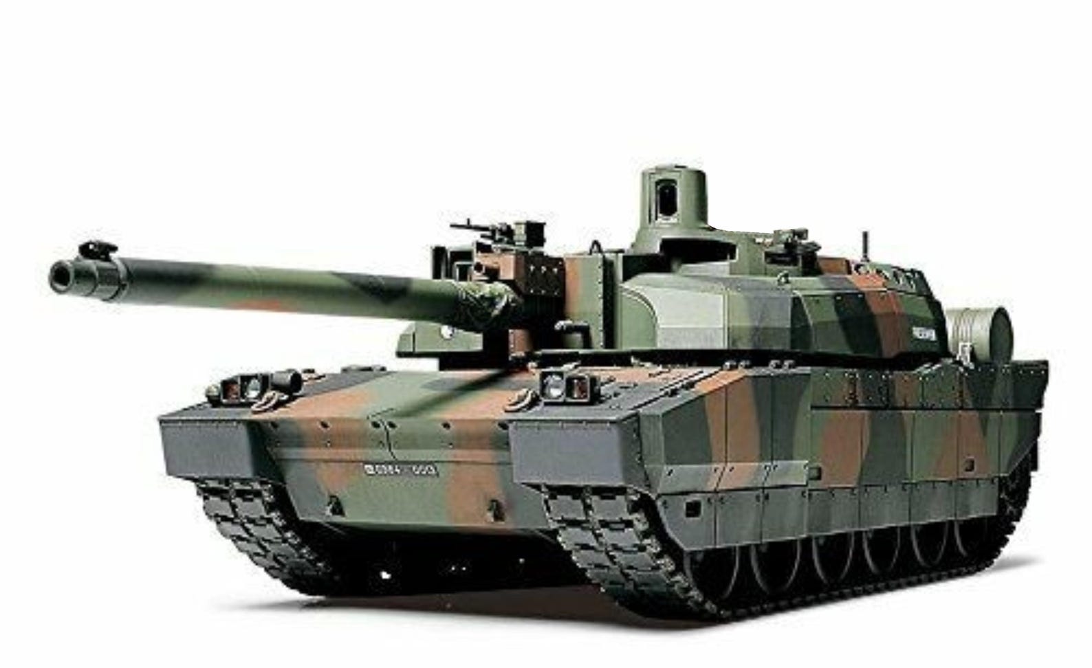 Papercraft Kit Leclerc Main Battle Tank 3d Paper Model Crafting Kit PDF ...