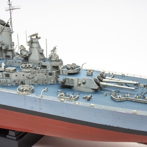 Papercraft Kit USS Missouri Battleship 3d Paper Model Crafting Kit PDF ...