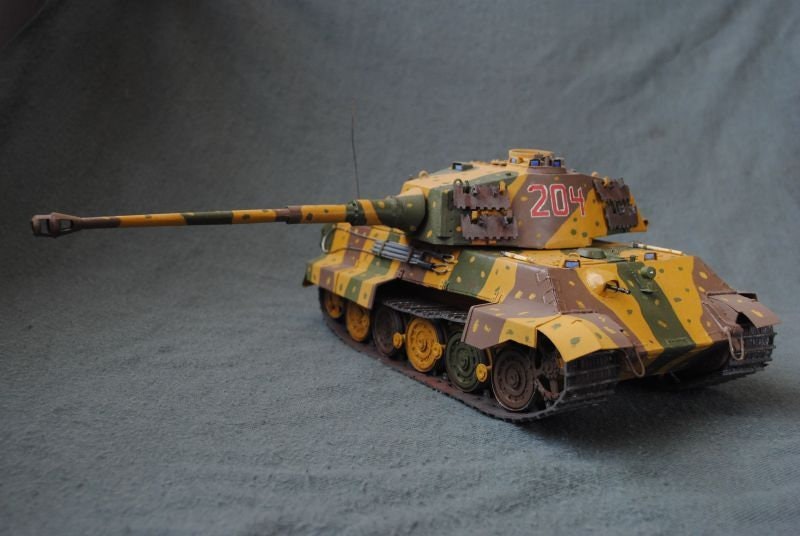 Papercraft Kit Tiger 2 Tank 3d Paper Model Crafting Kit PDF Plans to ...