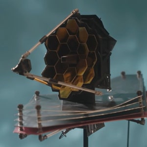 Papercraft Kit James Webb Space Telescope 3d Paper Model Crafting Kit ...