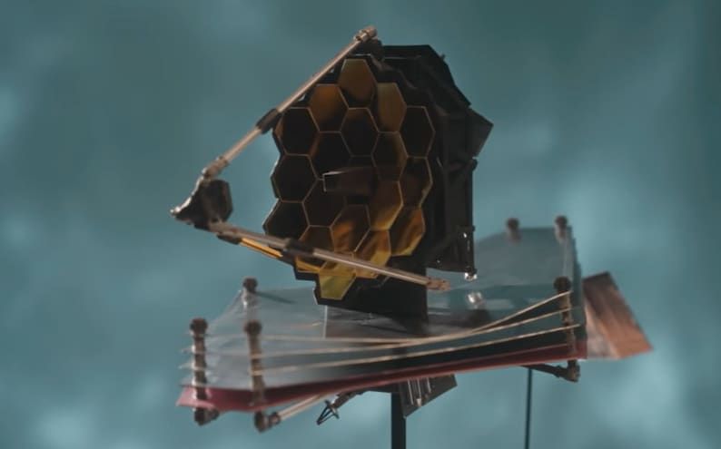 Papercraft Kit James Webb Space Telescope 3d Paper Model Crafting Kit ...