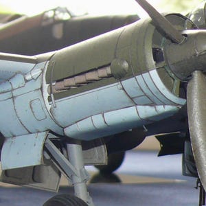 Papercraft Kit Ju-88 Junkers Airplane 3d Paper Model Crafting Kit PDF ...