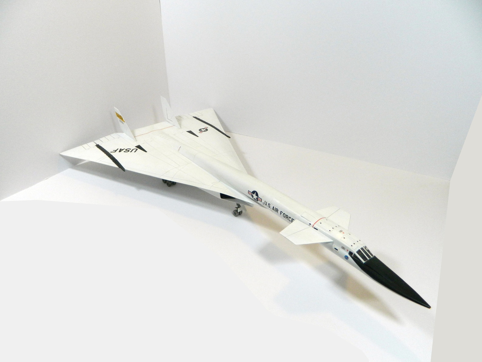Papercraft Kit XB-70 Valkyrie Airplane 3d Paper Model Crafting PDF ...