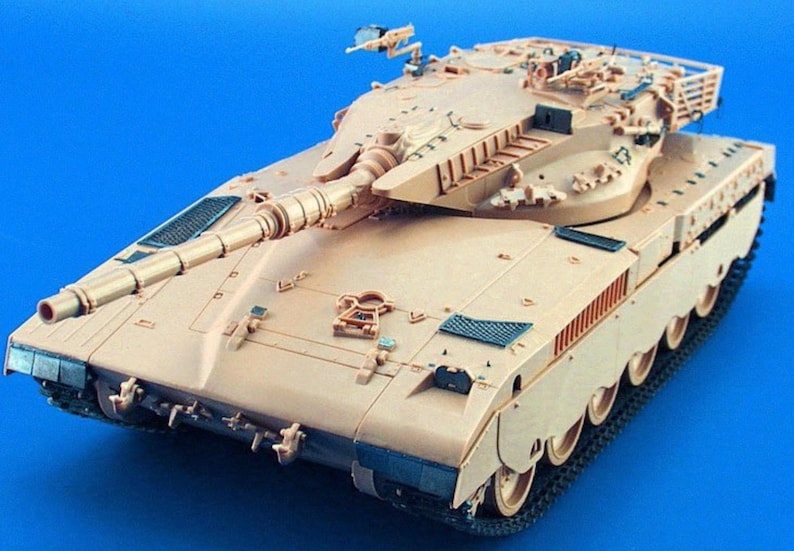 Papercraft Kit Merkava Tank 3d Paper Model Crafting Kit PDF Plans to ...