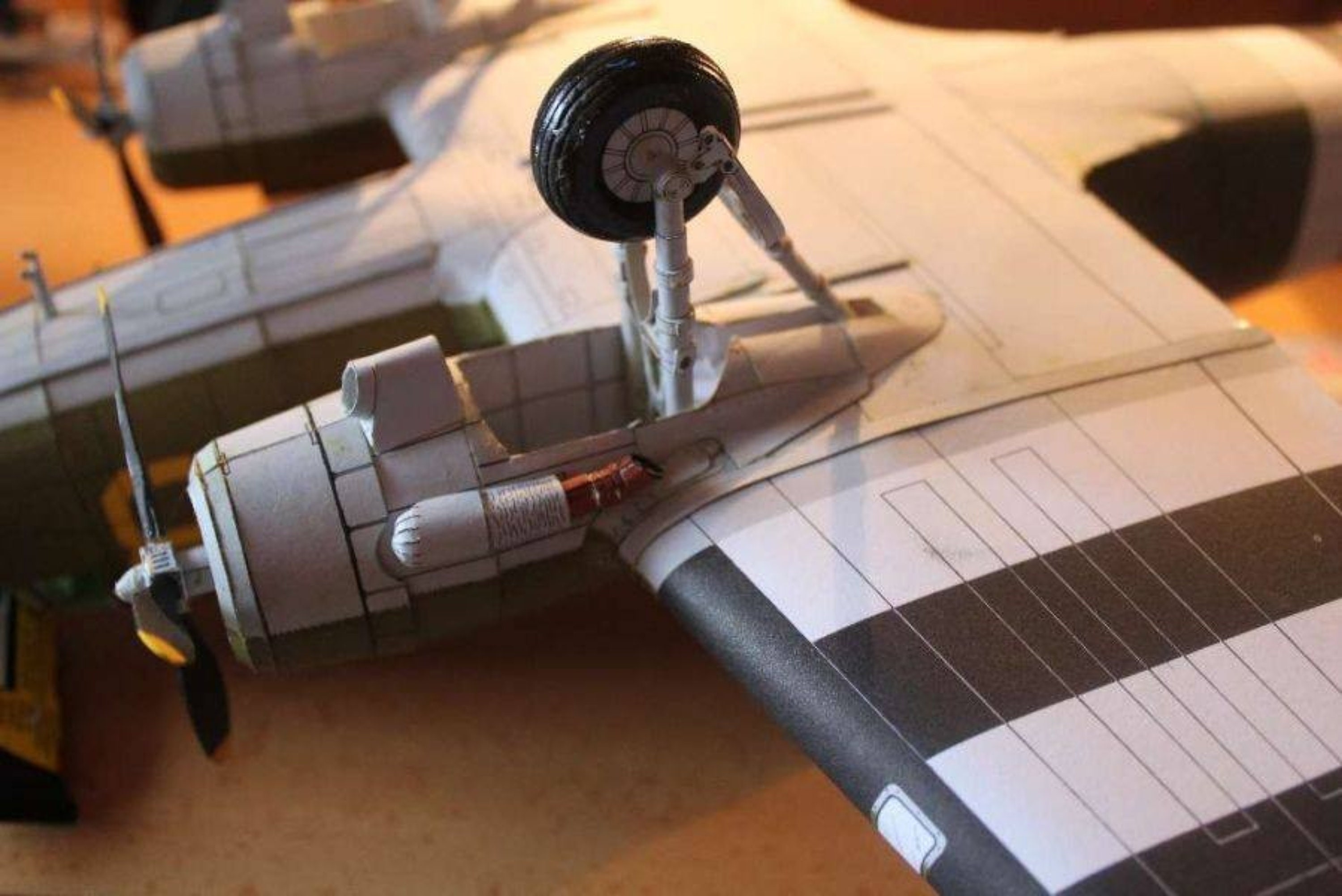 Papercraft Kit Douglas C-47 Skytrain Airplane 3d Paper Model Crafting ...