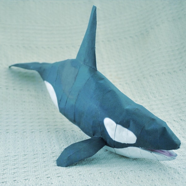 Orca Card 3d - Etsy