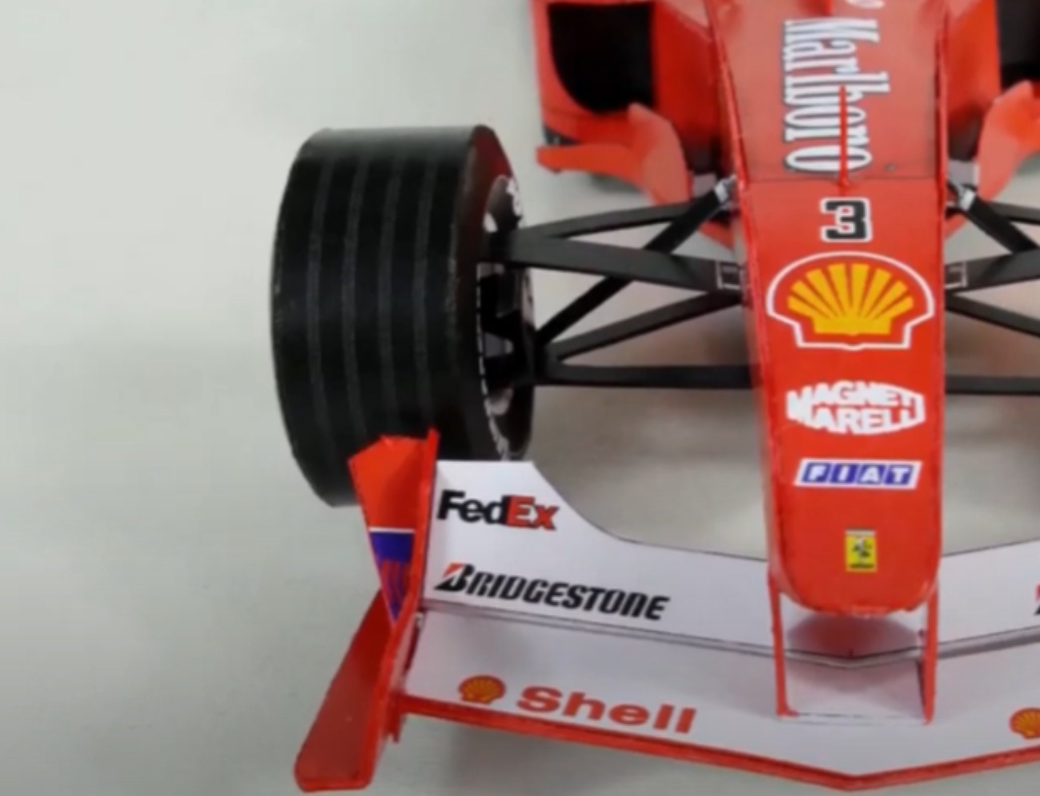 Papercraft Kit F1 Race Car 3d Paper Model Crafting Kit PDF Plans to ...