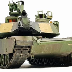 Papercraft Kit M1A2 Abrams Tank 3d Paper Model Crafting Kit PDF Plans ...