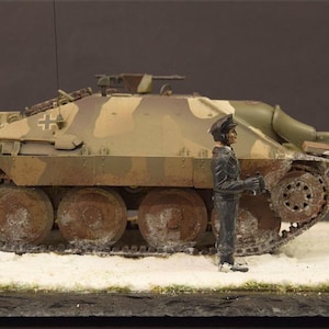 Papercraft Kit Jagdpanzer IV Tank 3d Paper Model Crafting Kit PDF Plans ...