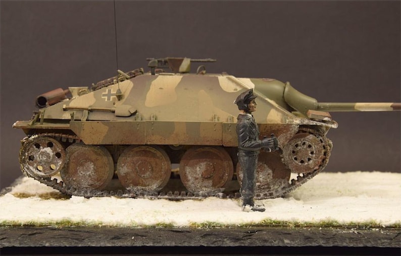 Papercraft Kit Jagdpanzer IV Tank 3d Paper Model Crafting Kit PDF Plans ...