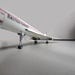 Papercraft Kit Concorde Airplane 3d Paper Model Crafting Kit PDF Plans ...