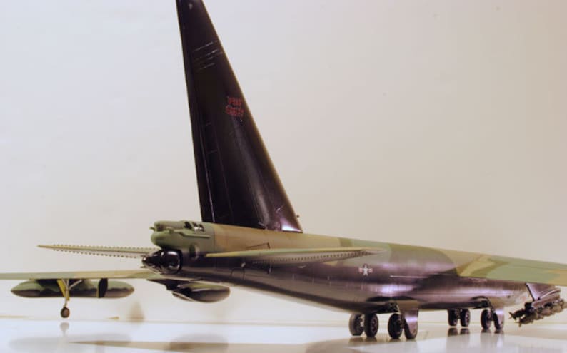 Papercraft Kit B-52 Stratofortress Airplane 3d Paper Model Crafting PDF ...