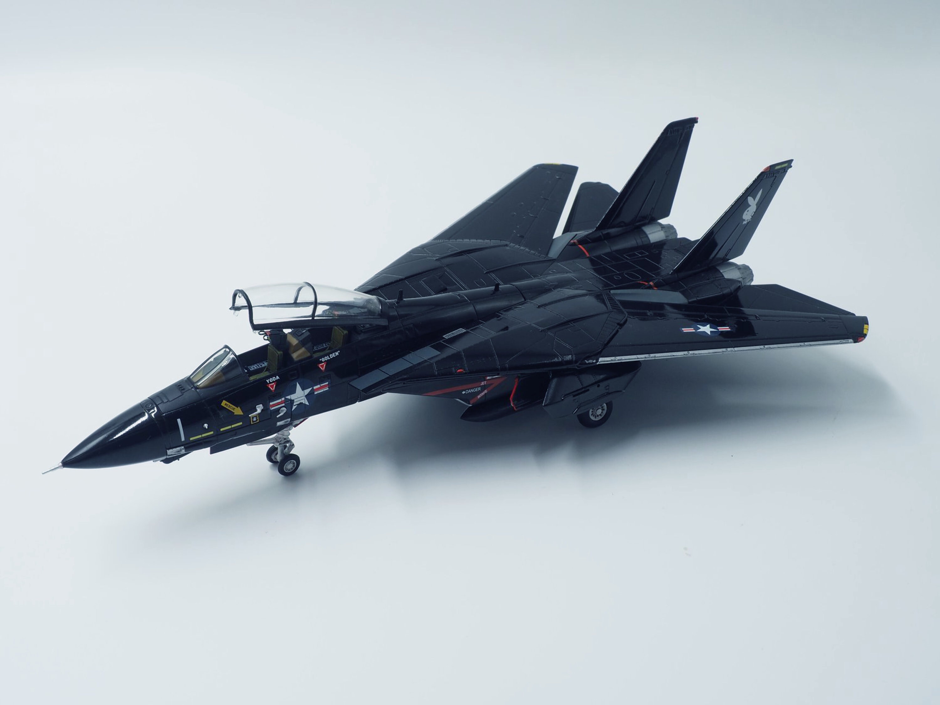 Papercraft Kit F-14 Tomcat Airplane 3d Paper Model Crafting Kit PDF ...