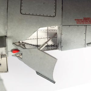 Papercraft Kit Harrier Jet 3d Paper Model Crafting Kit PDF Plans DIY ...