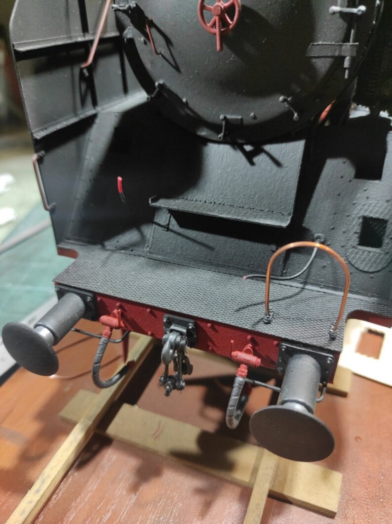 Papercraft Kit Locomotive 3d Paper Model Crafting Kit PDF Plans to ...