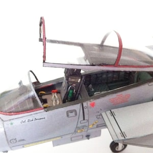 Papercraft Kit F-15C Eagle Plane 3d Paper Model Crafting Kit PDF Plans ...