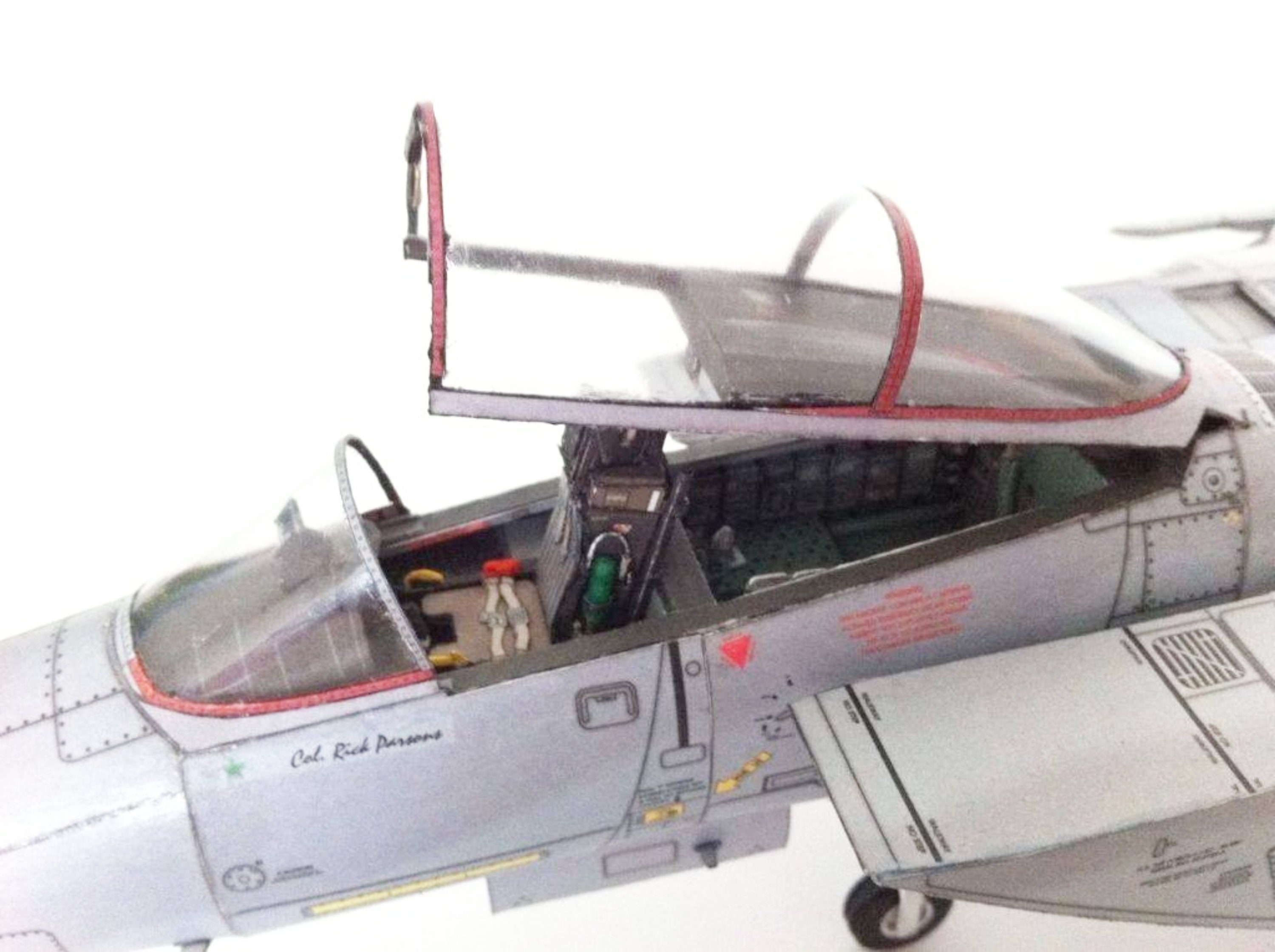 Papercraft Kit F-15C Eagle Plane 3d Paper Model Crafting Kit PDF Plans ...