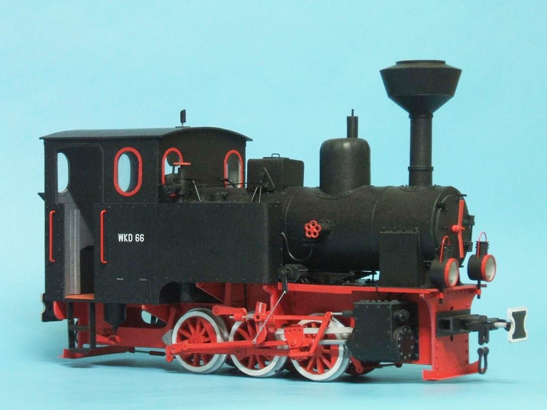 Papercraft Kit Train Cn2t Orenstein & Koppel Steam Locomotive 3d Paper ...