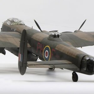 Papercraft Kit Lancaster Plane 3d Paper Model Crafting Kit PDF Plans to ...