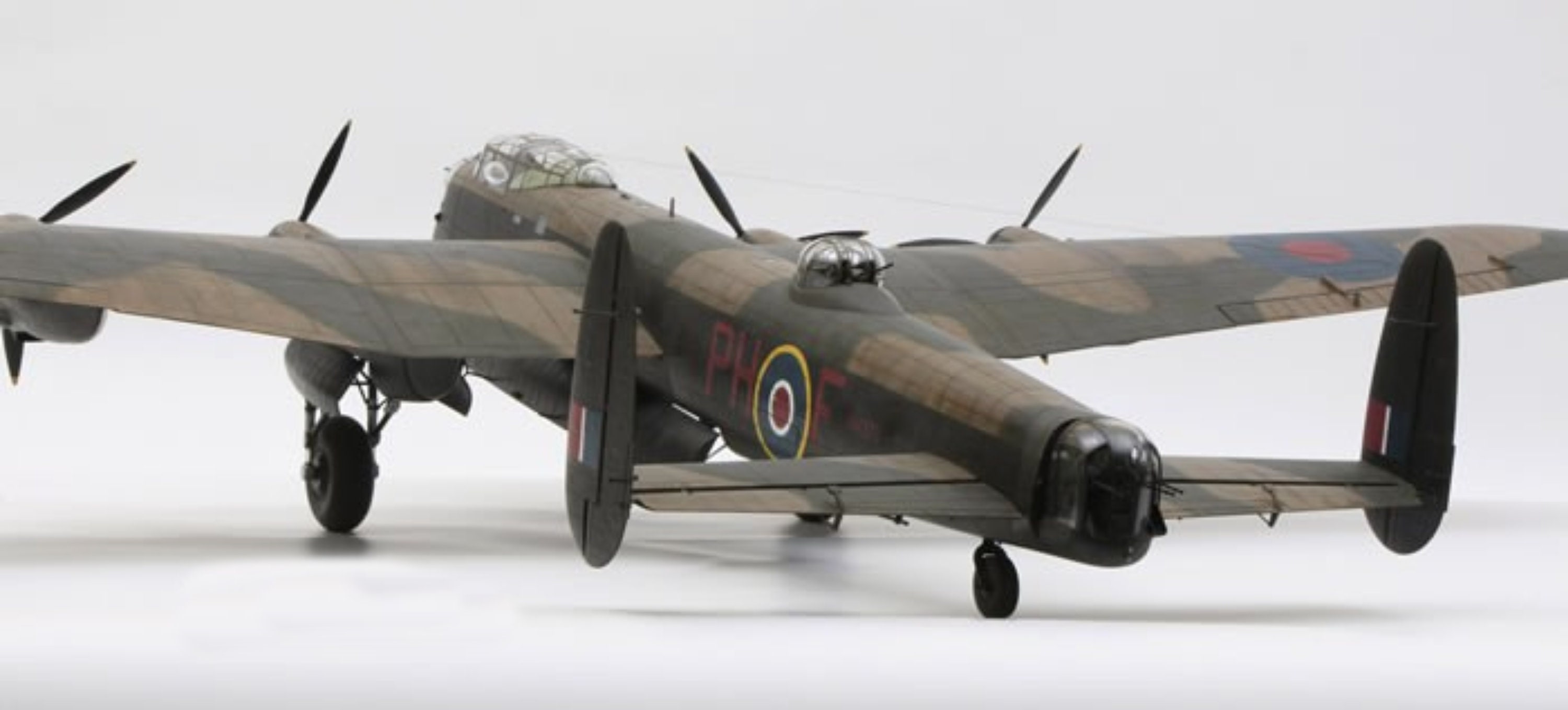 Papercraft Kit Lancaster Plane 3d Paper Model Crafting Kit PDF Plans to ...