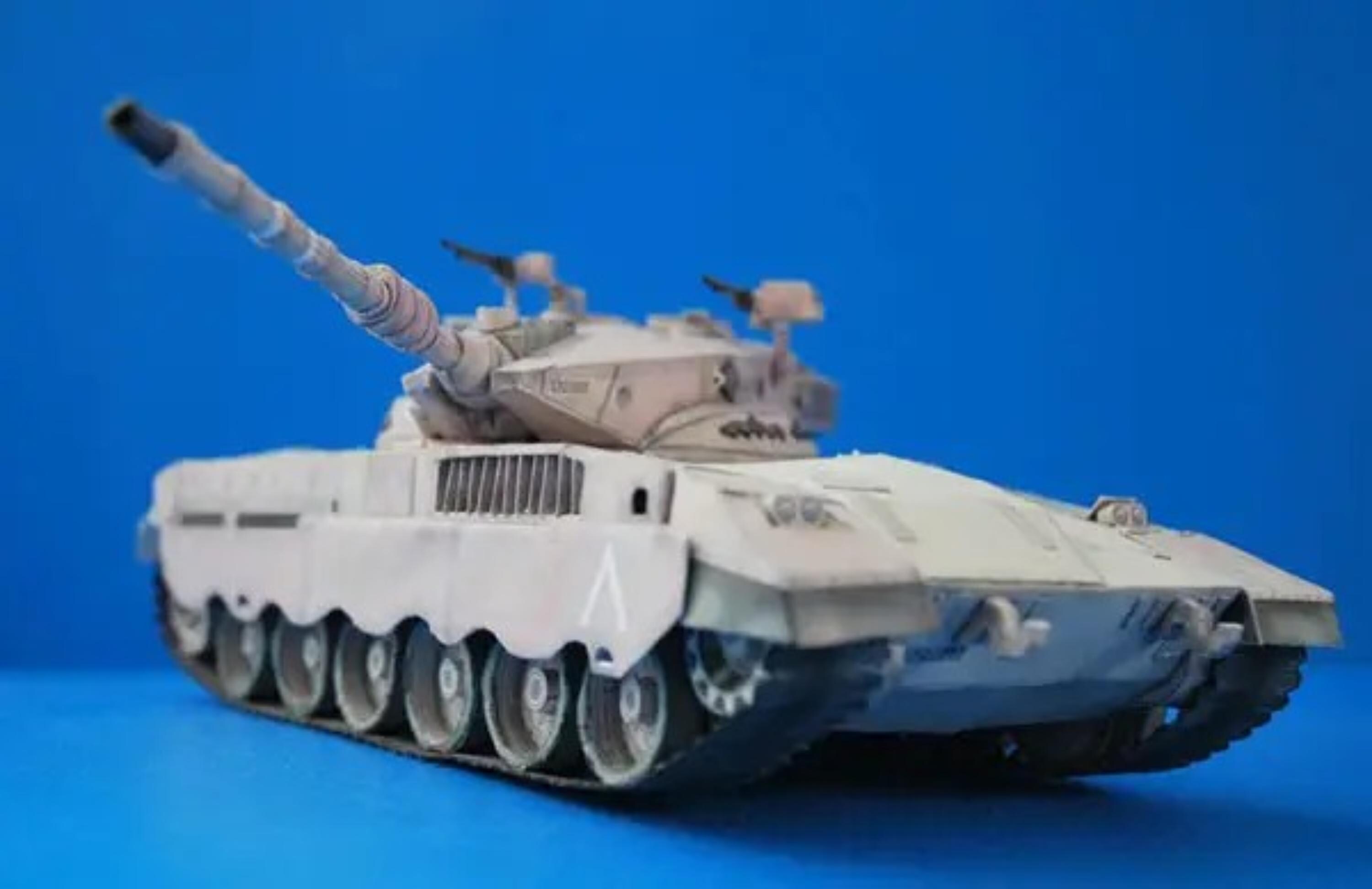 Papercraft Kit Merkava Tank 3d Paper Model Crafting Kit PDF Plans to ...