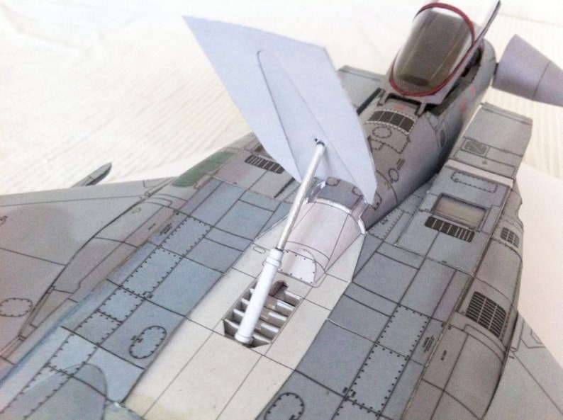 Papercraft Kit F-15C Eagle Plane 3d Paper Model Crafting Kit PDF Plans ...