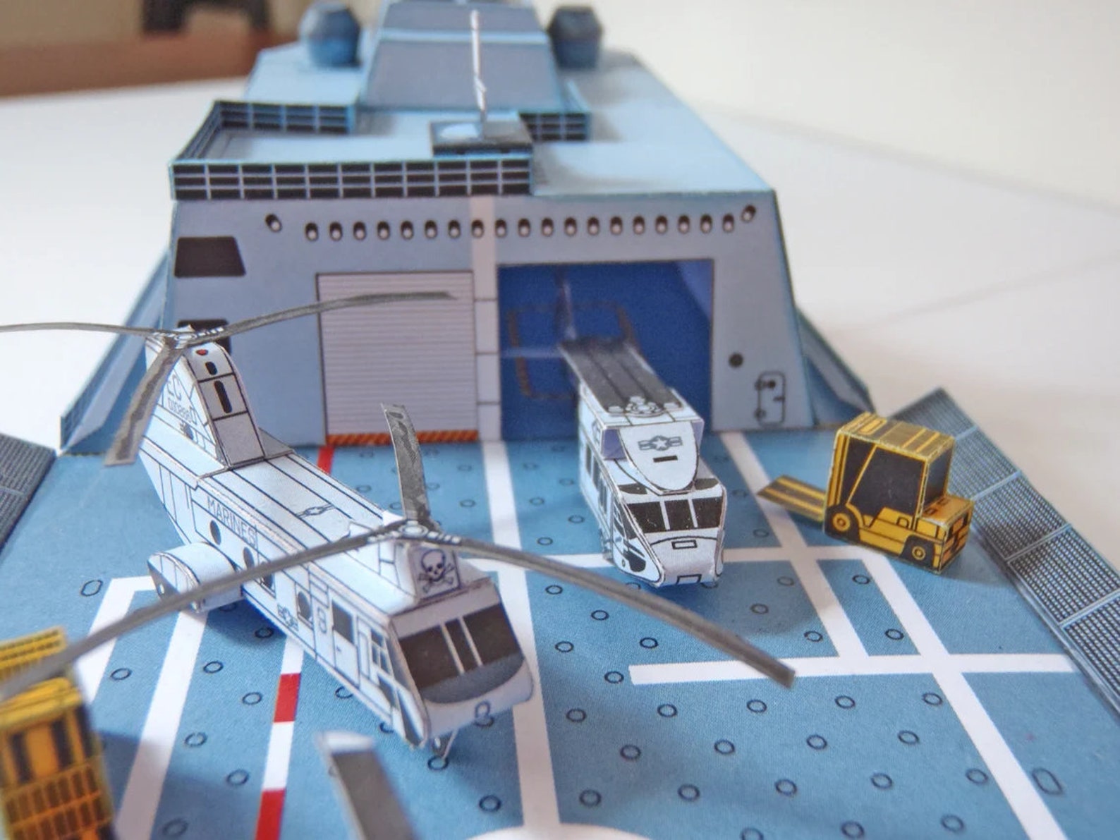 Papercraft Kit Independence Ship 3d Paper Model Crafting Kit PDF Plans ...
