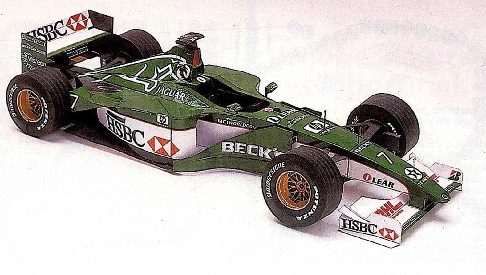 F1 Cars Multiple Pack, 3d Paper Model Kit. PDF File With Plans to Print ...