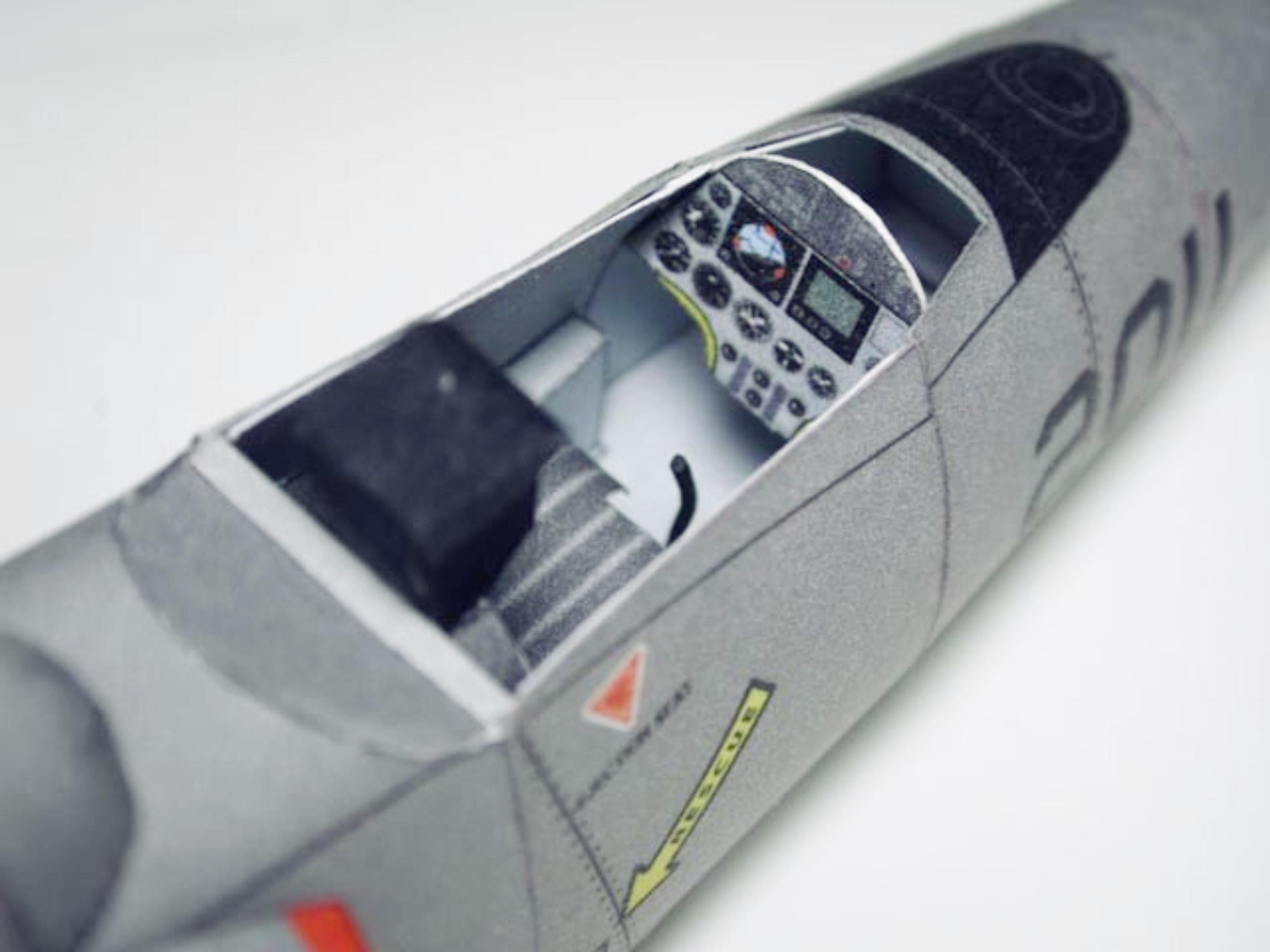 Papercraft Kit Mcdonnell Douglas A-4 Skyhawk Plane 3d Paper Model ...