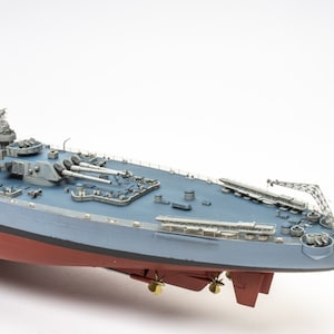 Papercraft Kit USS Missouri Battleship 3d Paper Model Crafting Kit PDF ...