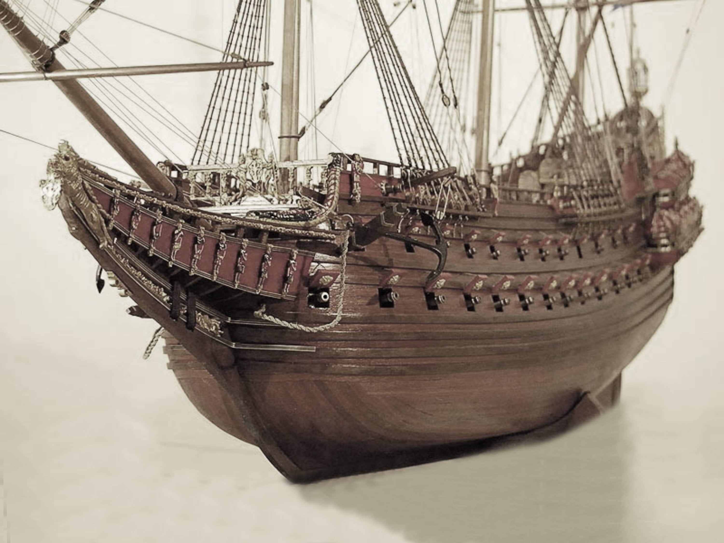 Papercraft Kit Vasa Warship 3d Paper Model Crafting Kit PDF Plans to ...